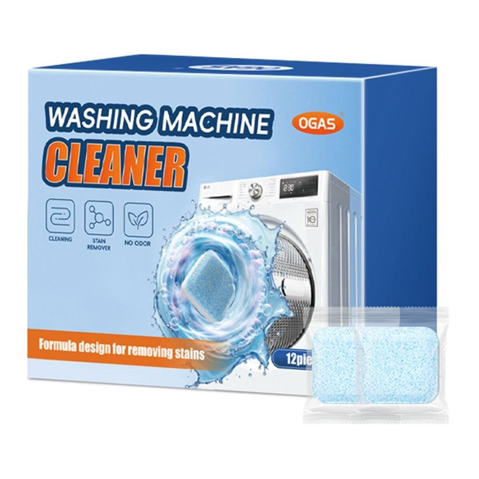 12Pcs Finally Fresh Washing Machine Cleaner White Count HOT S2S8 ...