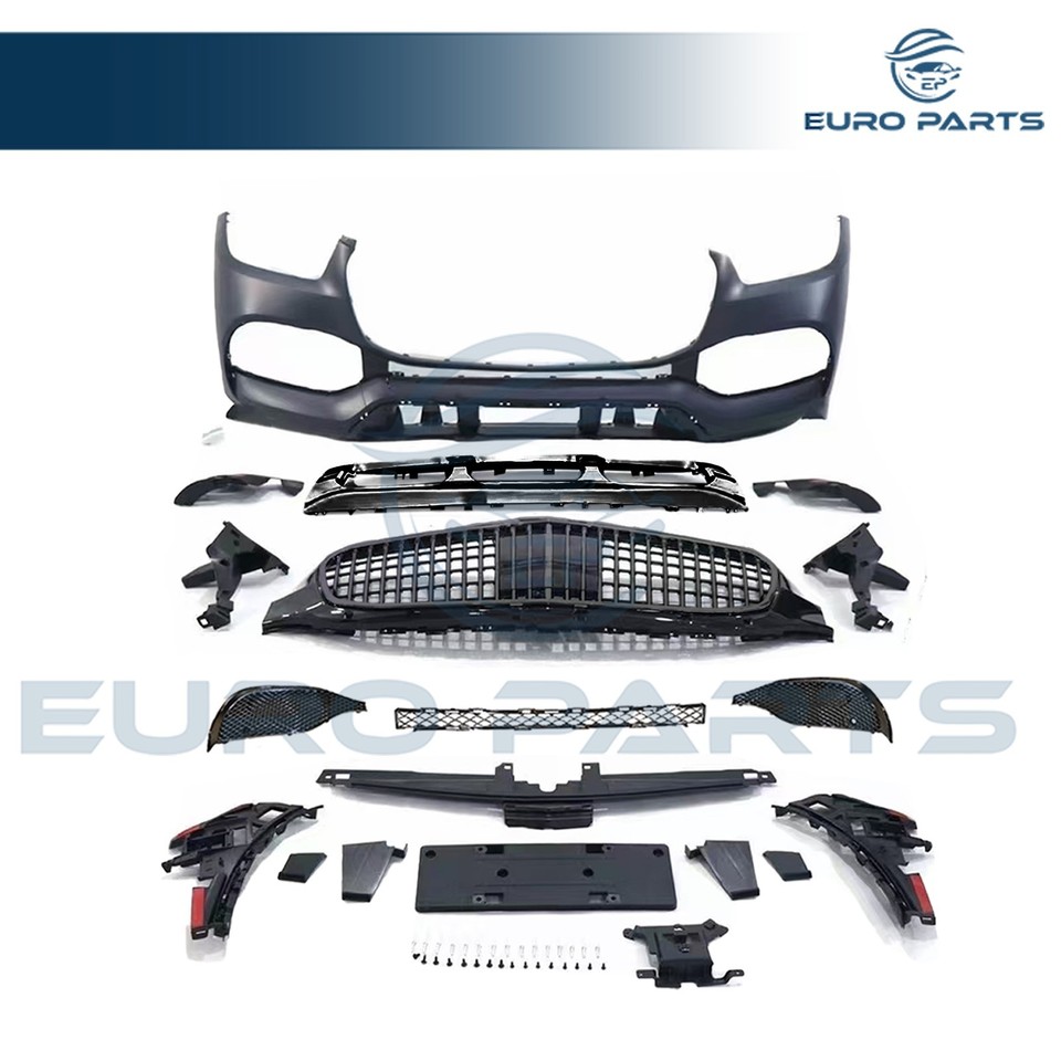 For 2020-2024 Mercedes Benz W167 GLE Class Facelift to Maybach Front ...