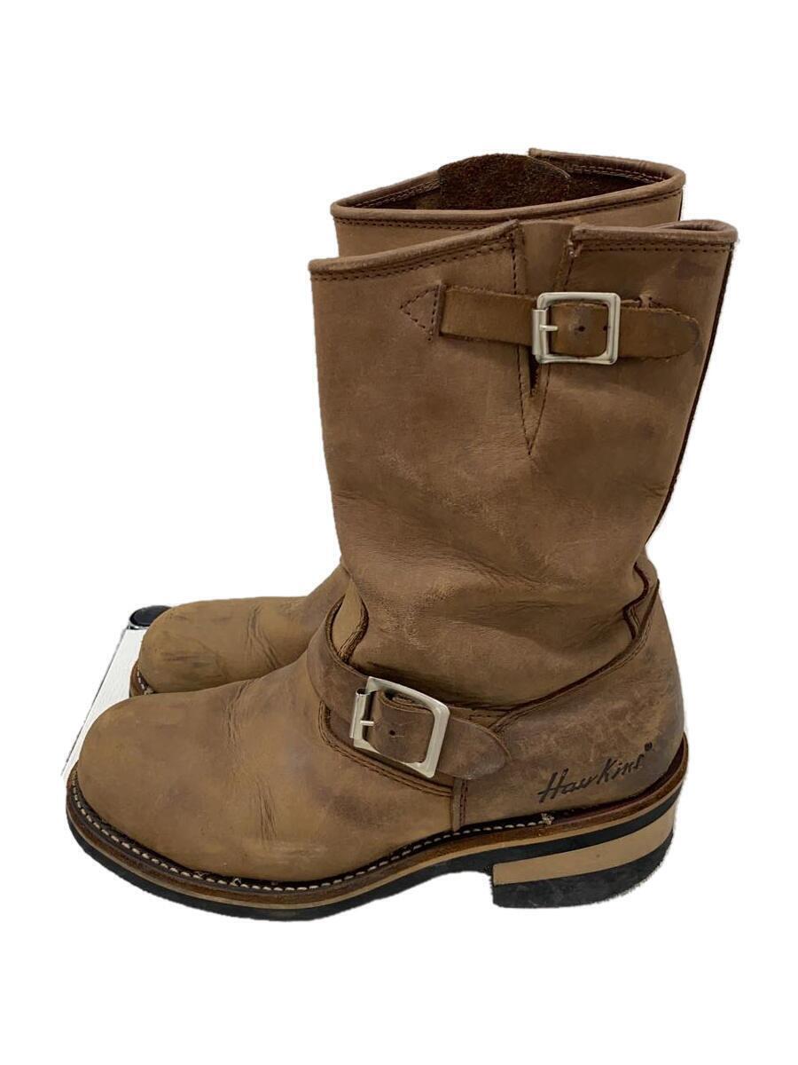 8.5US Hawkins 4011/Engineer Boots/Us7.5/Brown/Leather… - Gem