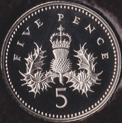 1971 - 2022 PROOF 5p Five Pence Coins Choose your Dates Royal Mint ...