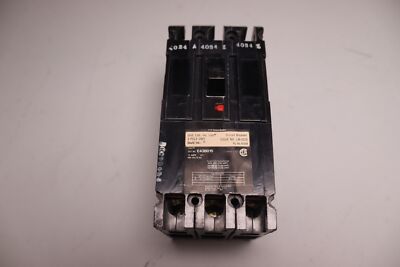 Und. Lab inc. 3 pole 15 amp 480VAC E43B015 circuit breaker 10-12 AWG Cu ...