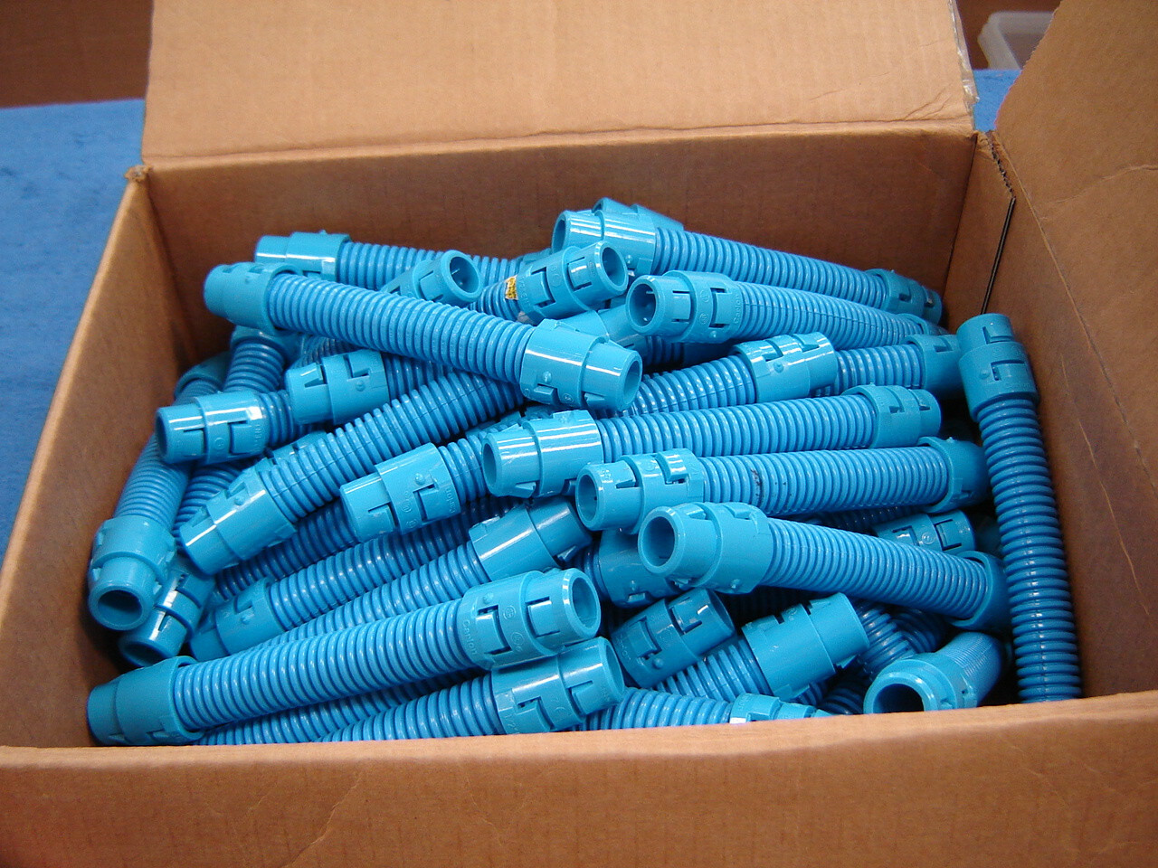 "Smurf" 1/2" ENT Conduit Assembly - Carlon A253D Snap-In Terminals and ...