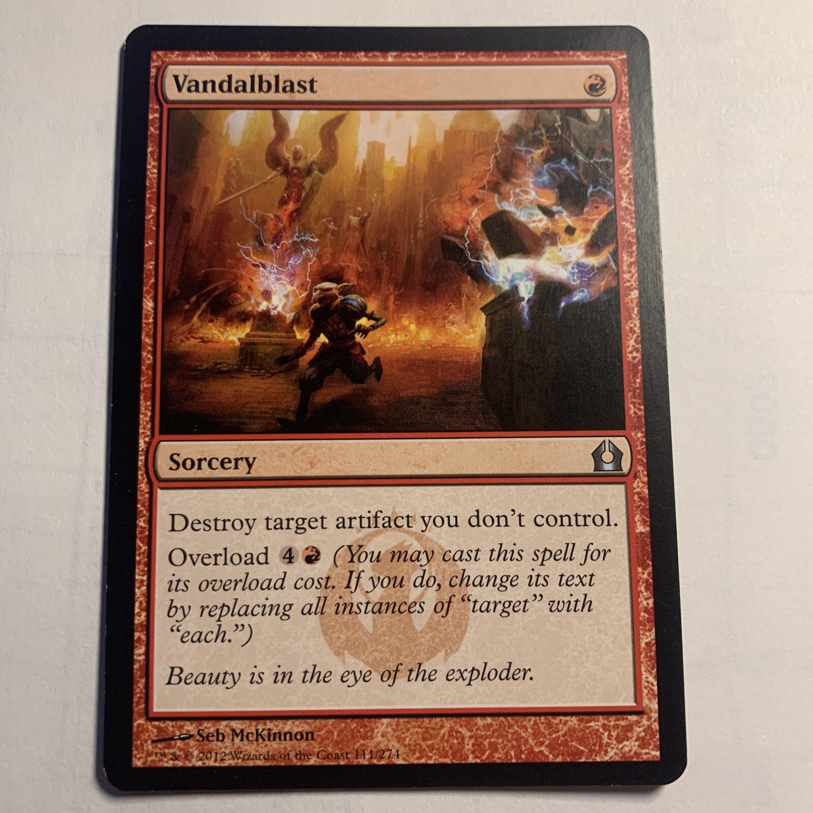 Vandalblast Return to Ravnica NM/EX MTG | eBay