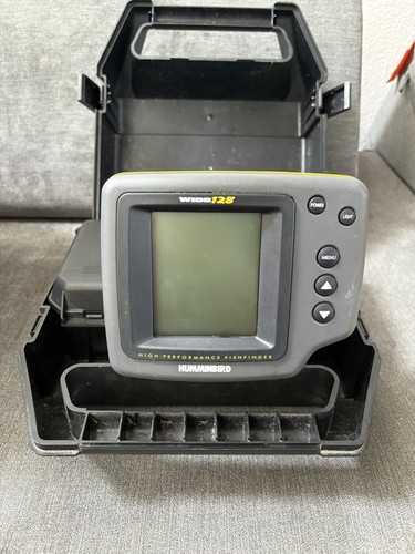 HUMMINBIRD Wide 128 Fishfinder Portable w/ Transducer Tested Works | eBay
