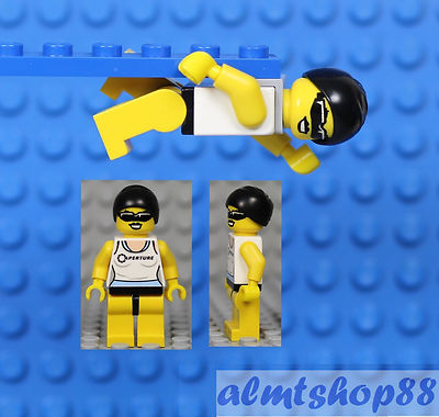 LEGO - Swimmer Minifigure Female Swim Cap Champion Lifeguard Pool ...