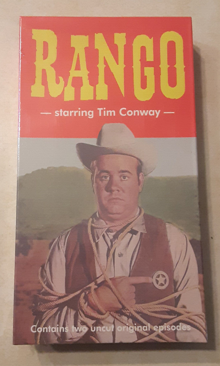 Rango VHS Tim Conway 1967 TV Show NEW SEALED Not on DVD! 2 Uncut Episodes | eBay
