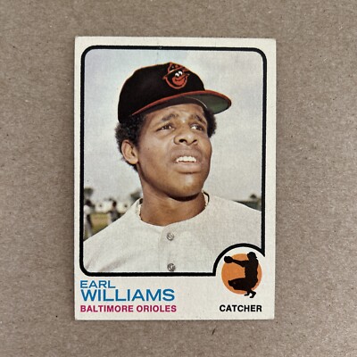 1973 Topps Baseball Earl Williams Baltimore Orioles Card #504 | eBay