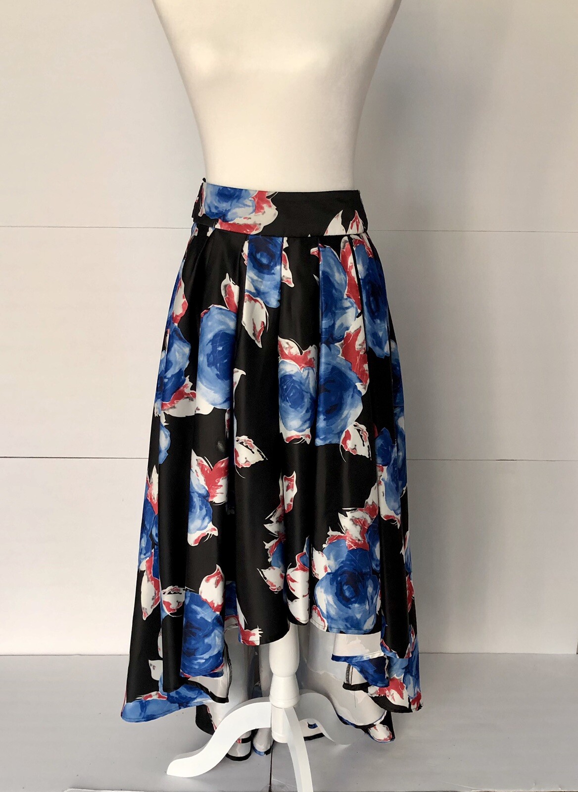 Gracia Women's Long Multicolor Floral Skirt Size S | eBay