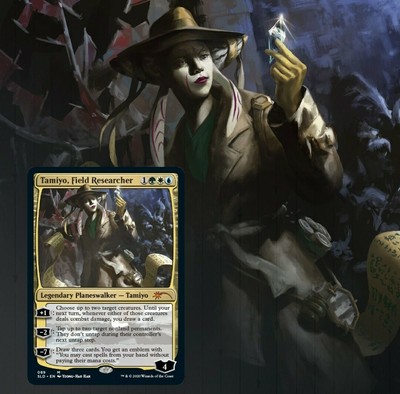 1x Tamiyo, Field Researcher - Foil NM-Mint, English Secret Lair MTG ...