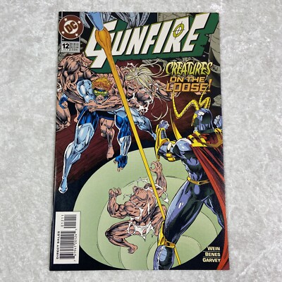 Gunfire 1995 DC Comics Creatures On The Loose! Comic Book #12 | eBay