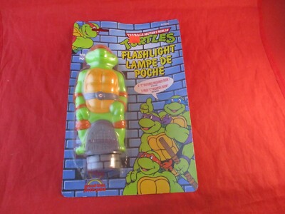 Teenage Mutant Ninja Turtles Michelangelo Flash Light Kids Flashlight ...