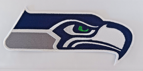 NFL Patch Aufnäher Seattle Seahawks groß 17 x 6,5 cm | eBay
