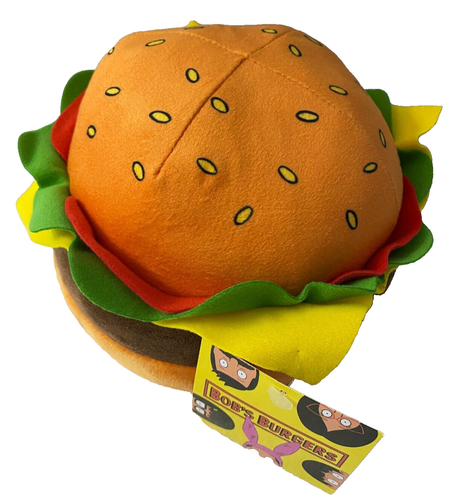 Bobs Burgers Plush Toy Large 8 inch Cheeseburger. NWT Collectible | eBay