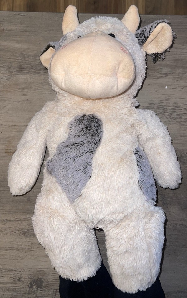 Teddy Mountain Bessie Mae Cow Moo Choo Craft Toy Stuffed Plush Animal ...