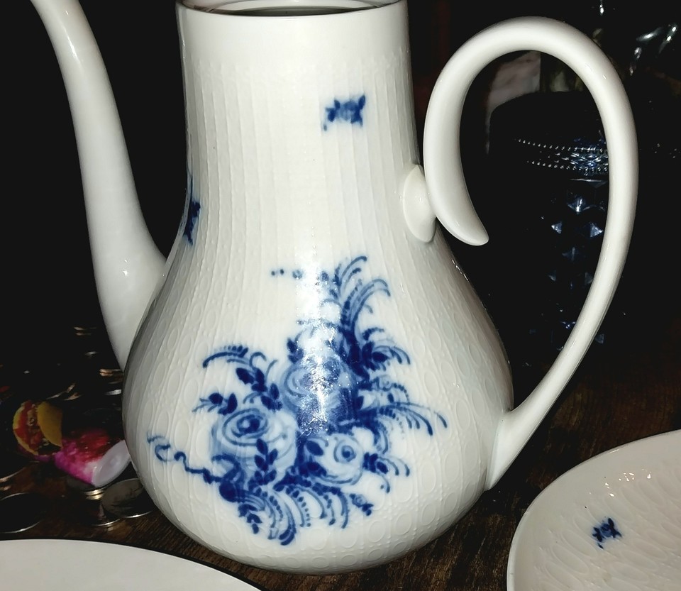 Rosenthal German China 72 piece set Rhapsody Blue 1960s | eBay