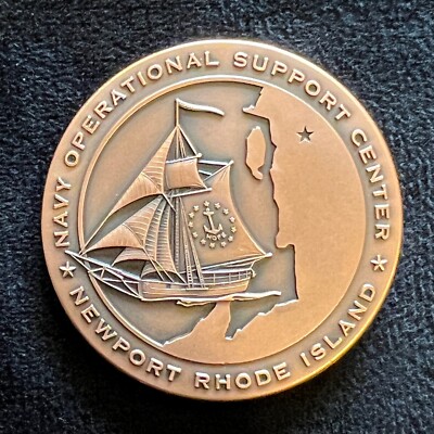 Navy Operational Support Center NOSC Rhode Island Challenge Coin V2 ...