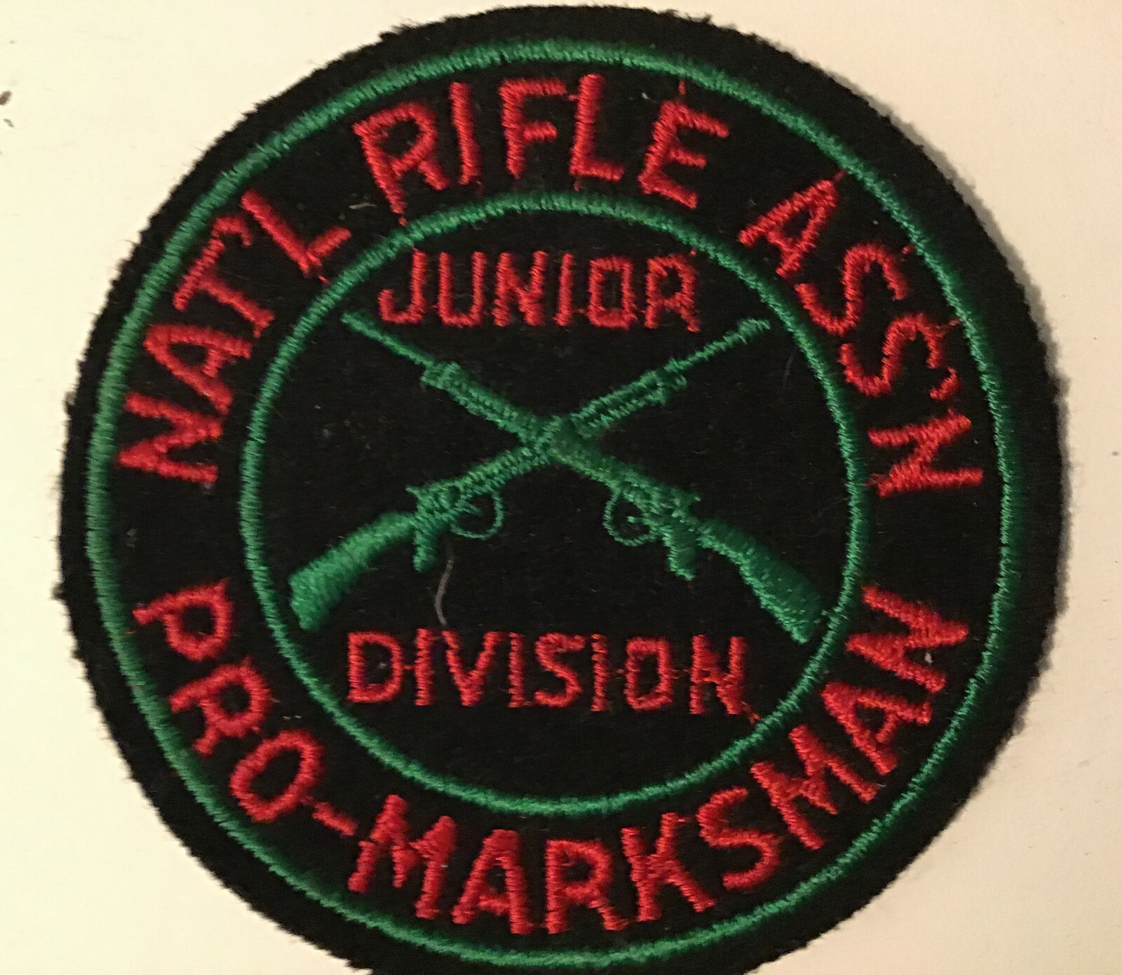 VINTAGE 1950'S N.R.A JUNIOR DIVISION PRO-MARKSMAN PATCH | eBay