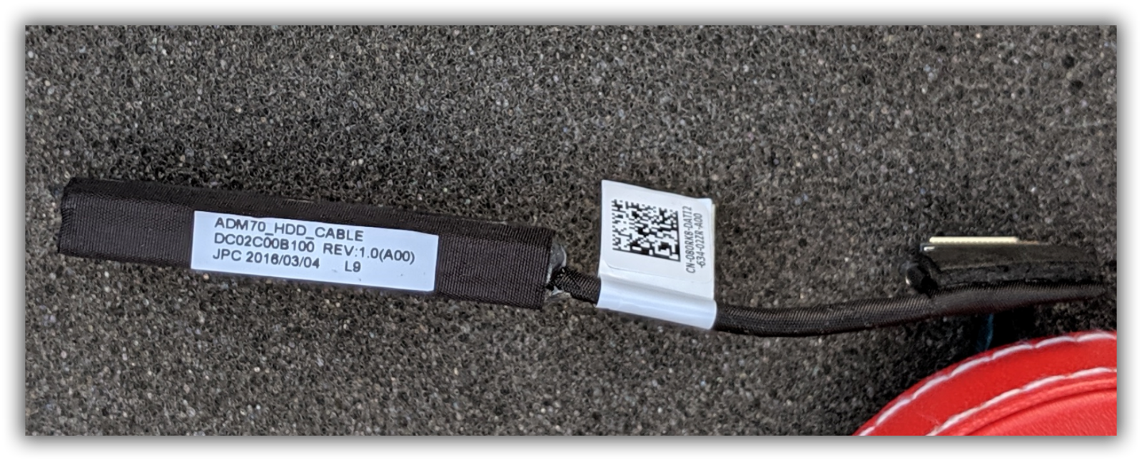 Dell Latitude E5470 SATA Hard Drive SSD Cable Adapter Connector 080RK8 ...