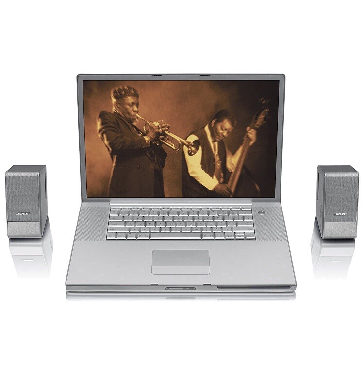 Bose Computer MusicMonitor Computer Speakers Desktop PC Silver Bose ...