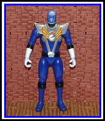 Power Rangers RPM _ Blue "Full Throttle" Lion Ranger _ #2 _ with Armor ...