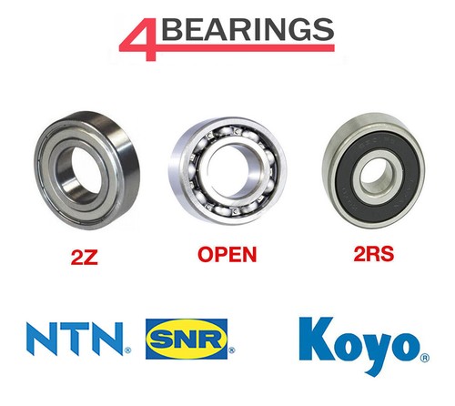 Bearings NTN/KOYO 6000-6314 Open 2RS 2Z Standard C3 Clearance | eBay