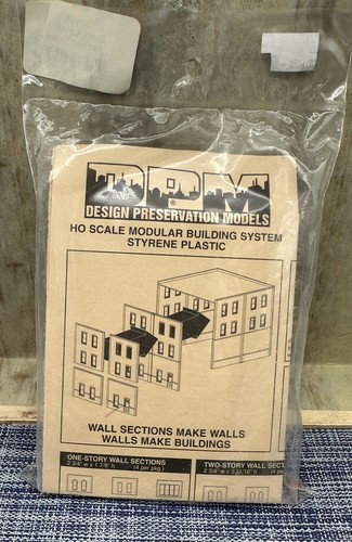 DPM Design Preservation Models HO #30105 Dock Level Wall Sections w ...