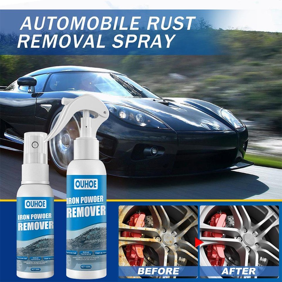 Car Rust Removal Spray Multipurpose Rust Remover Rust Inhibitor De ...