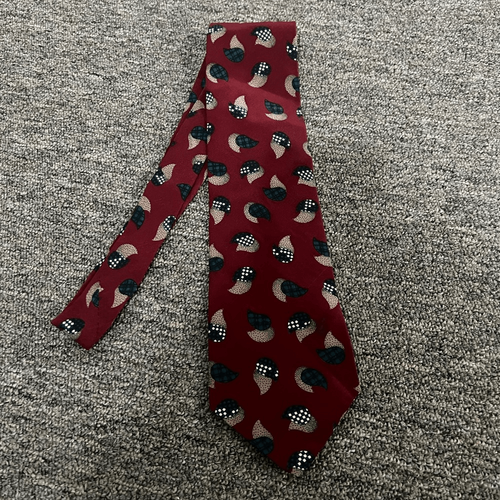 Mario Valentino Red Italian Silk Neck Tie | eBay