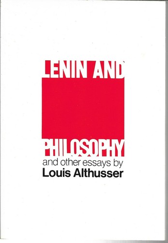 Louis Althusser, Lenin and Philosophy (Monthly Review Press PB) Like New | eBay