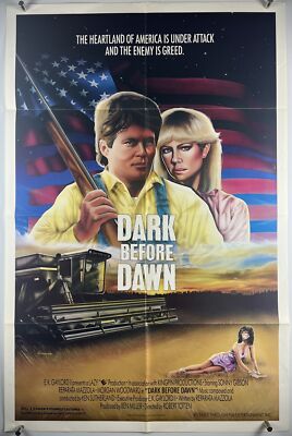DARK BEFORE DAWN Movie Poster (VeryFine-) One Sheet 1988 America ...