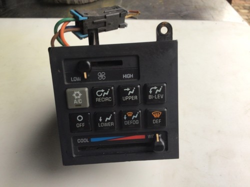 94-96 Chevrolet GM OEM-Climate Control Unit Temperature Fan Heater A/C ...