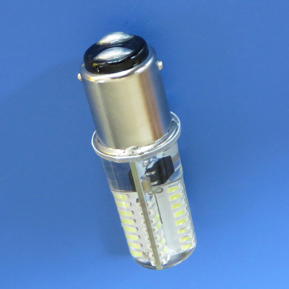 10pcs BA15D B15D LED Bulb Lamp White 110V Fit Sewing machine/Vacuum ...