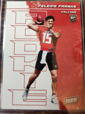 2021 Panini Player of the Day Feleipe Franks Rookie RC #62 Falcons ...