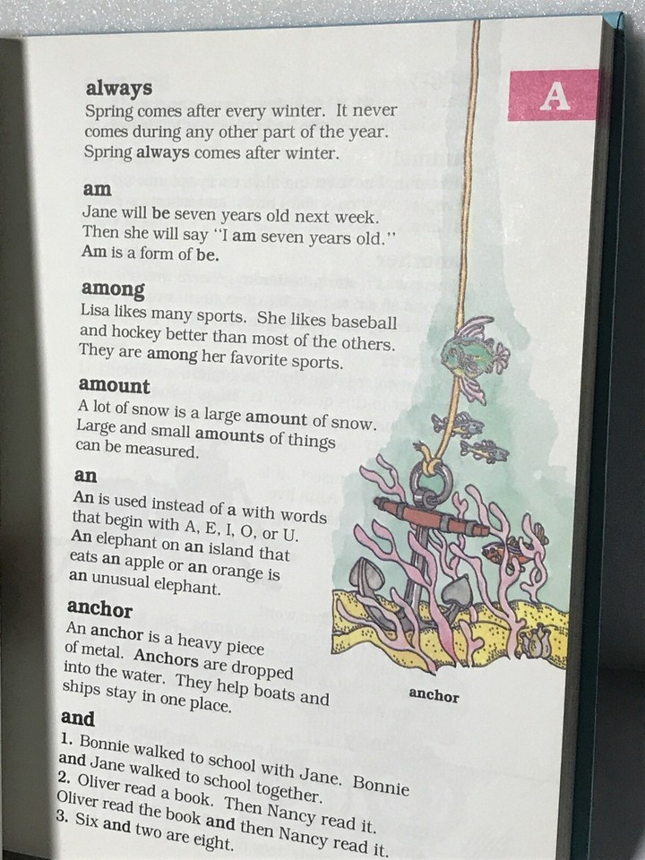 An American Heritage My First Dictionary Hardcover Book Houghton ...