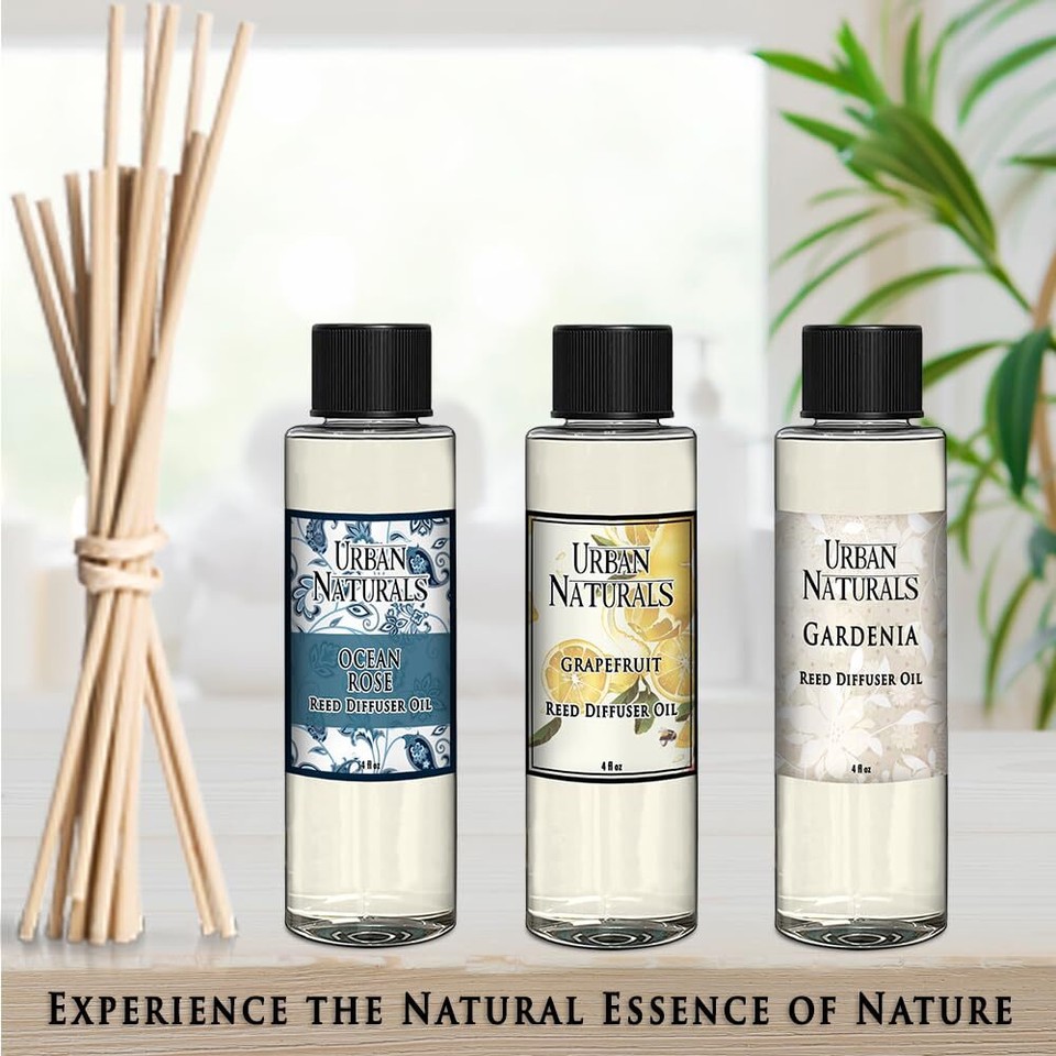 Sandalwood & Eucalyptus Reed Diffuser Refill Oil | Aromatic Home Air ...