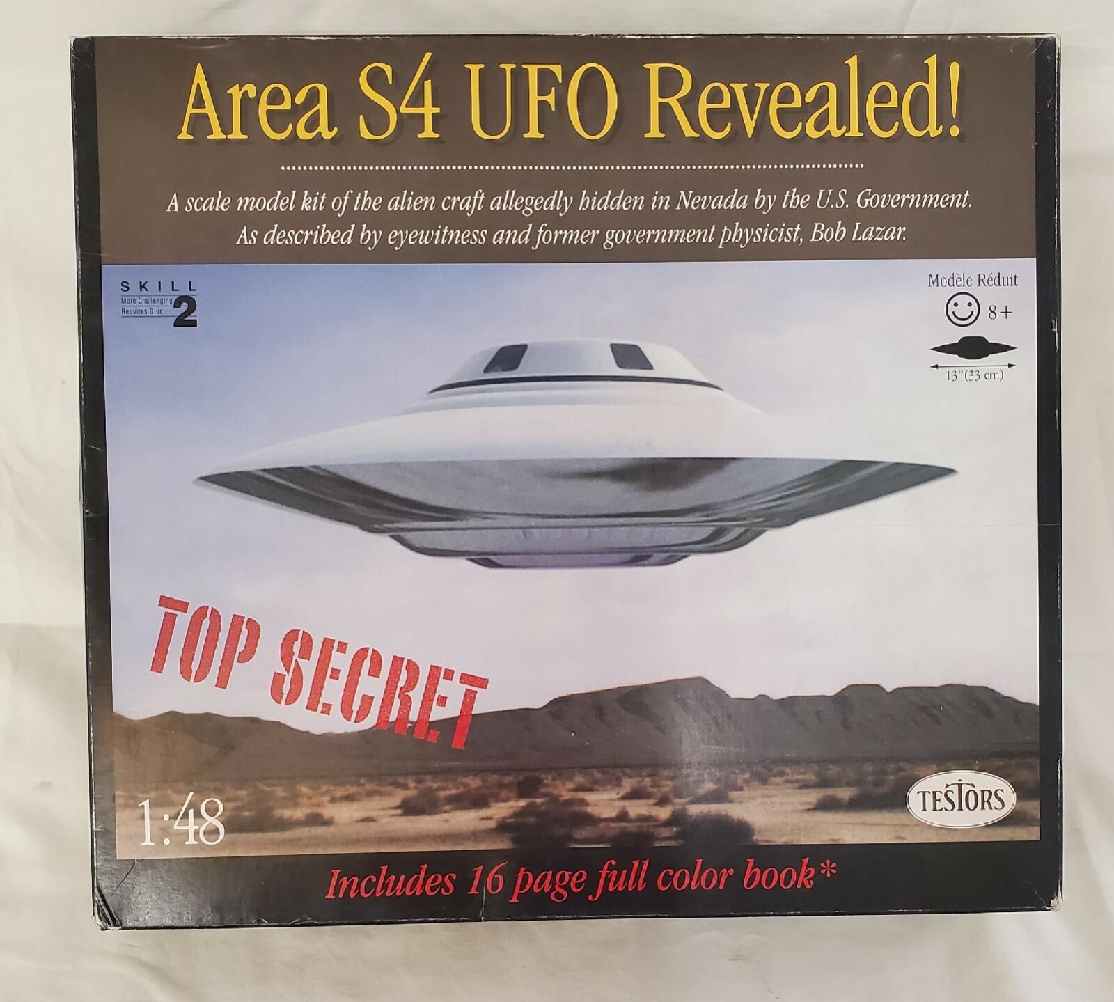 TESTORS "AREA S4 UFO REVEALED!" Top Secret UFO Bob Lazar COMPLETE ...