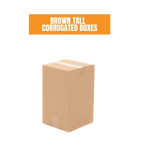 25 Boxes 6x6x48" Telescoping Inner Shipping Boxes ECT-32 Brown Packing ...