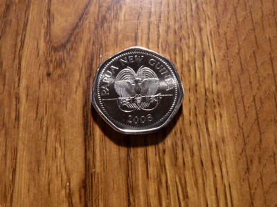 PAPUA NEW GUINEA 50 TOEA 2008 ONE UNCIRULATED COIN (T37) | eBay