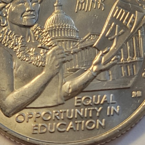 2024 P Patsy Takemoto Mink Quarter Reverse Die Chip Errors | eBay