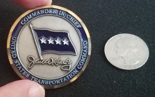 RARE 2001 4 Star General John Handy CinC MTMC AMC Air Mobility ...
