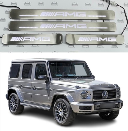 G Wagon Scuff Plates LED Door Sills made for Mercedes W463A W464 W465 G ...
