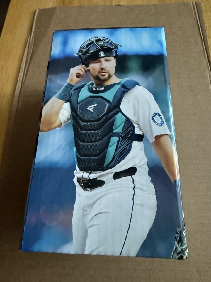 2025 SGA Bobblehead Cal Raleigh Platinum Glove Seattle Mariners The Big ...