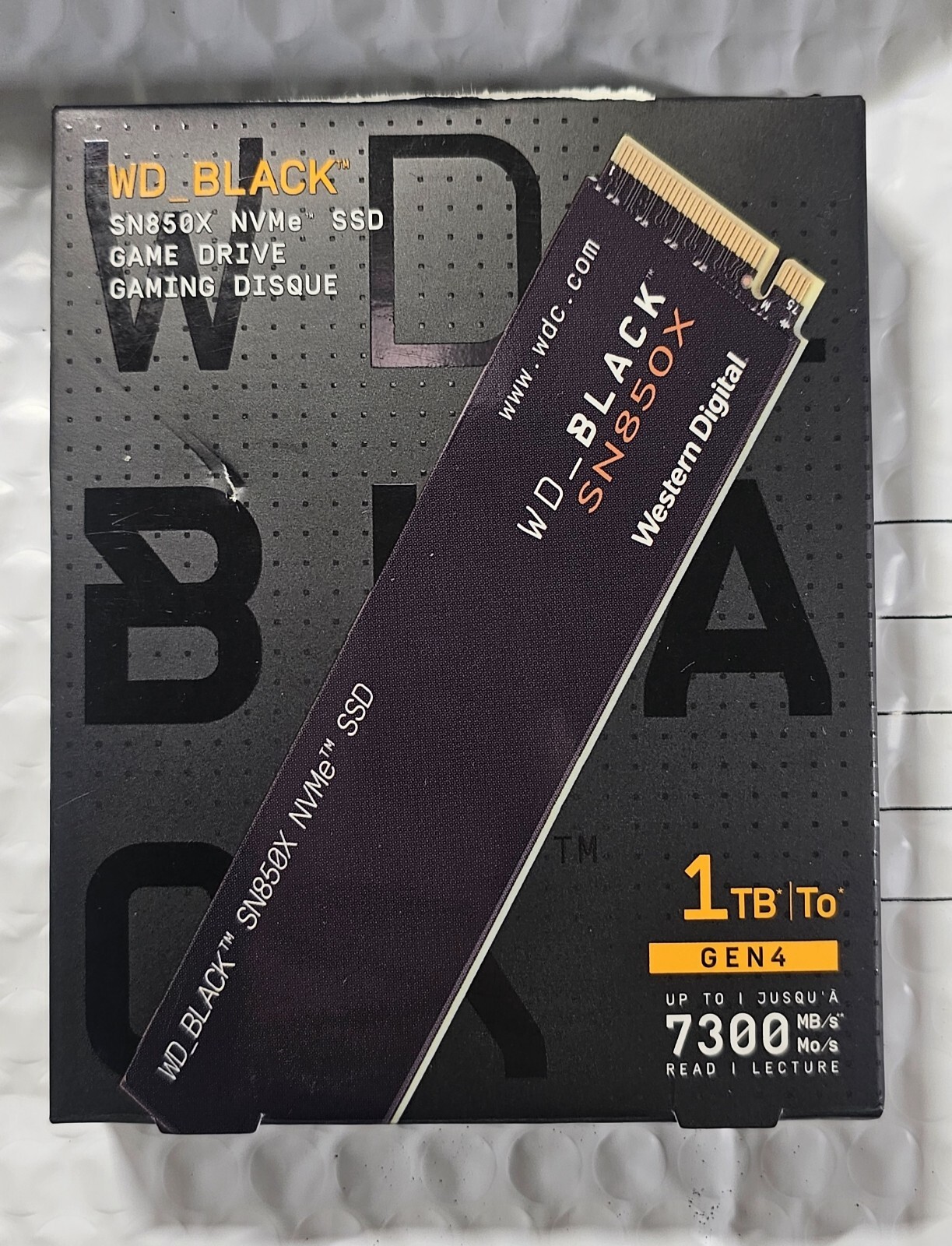 WD BLACK SN770 1TB NVME SSD GAME DRIVE GEN 4 WDBBDL0010BNC NEW SEALED ...