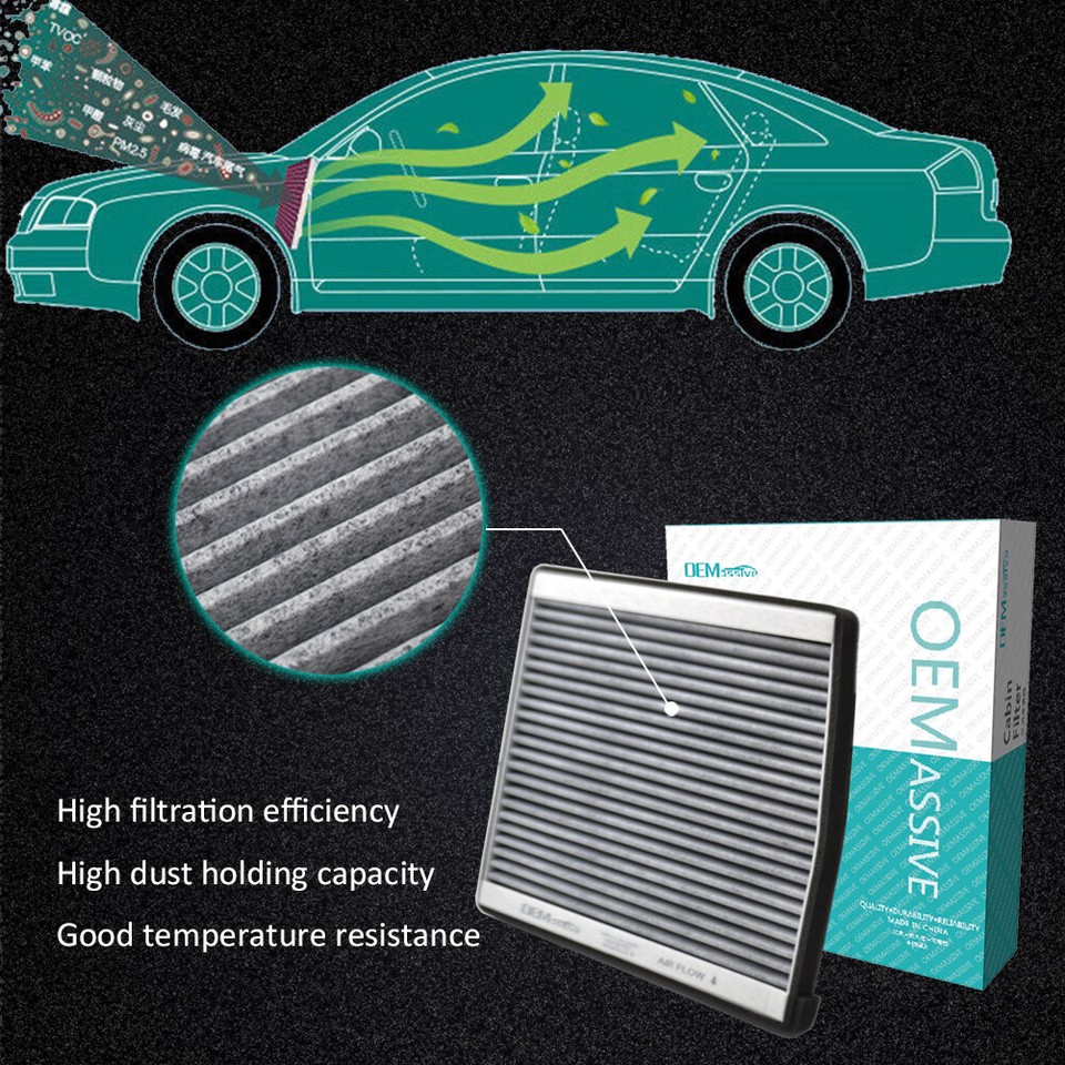 Car Activated Carbon Cabin Filter #30630752 For Volvo S60 S70 S80 V70 ...