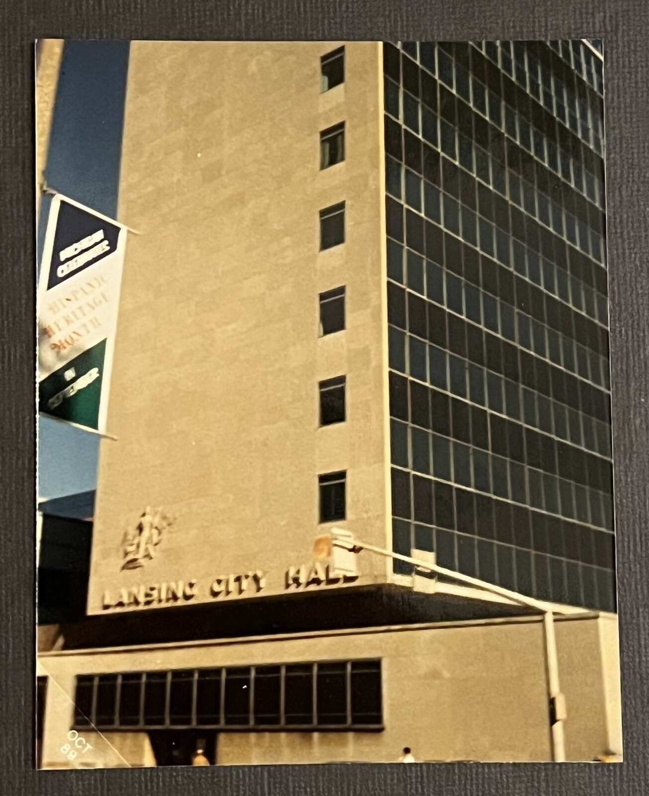 FOUND VINTAGE PHOTO PICTURE Lansing Michigan City Hall Building | eBay