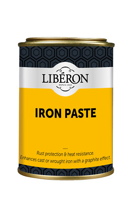 Black Graphite Paste for Cast Iron and Wrought Iron Liberon Iron Paste ...