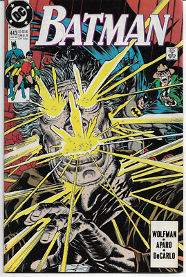 DC Copper Age : Batman #443 (Val Semeiks) Jim Aparo (1st Crimesmith ...