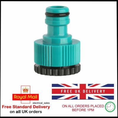 GARDEN HOSE MALE TAP FITTING tap ADAPTOR & REDUCER 1/2" - 3/4" BSP ...