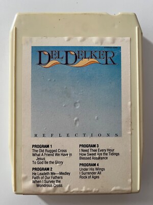 SDA Singer Del Delker Reflections Devotional 8-Track Tape | eBay