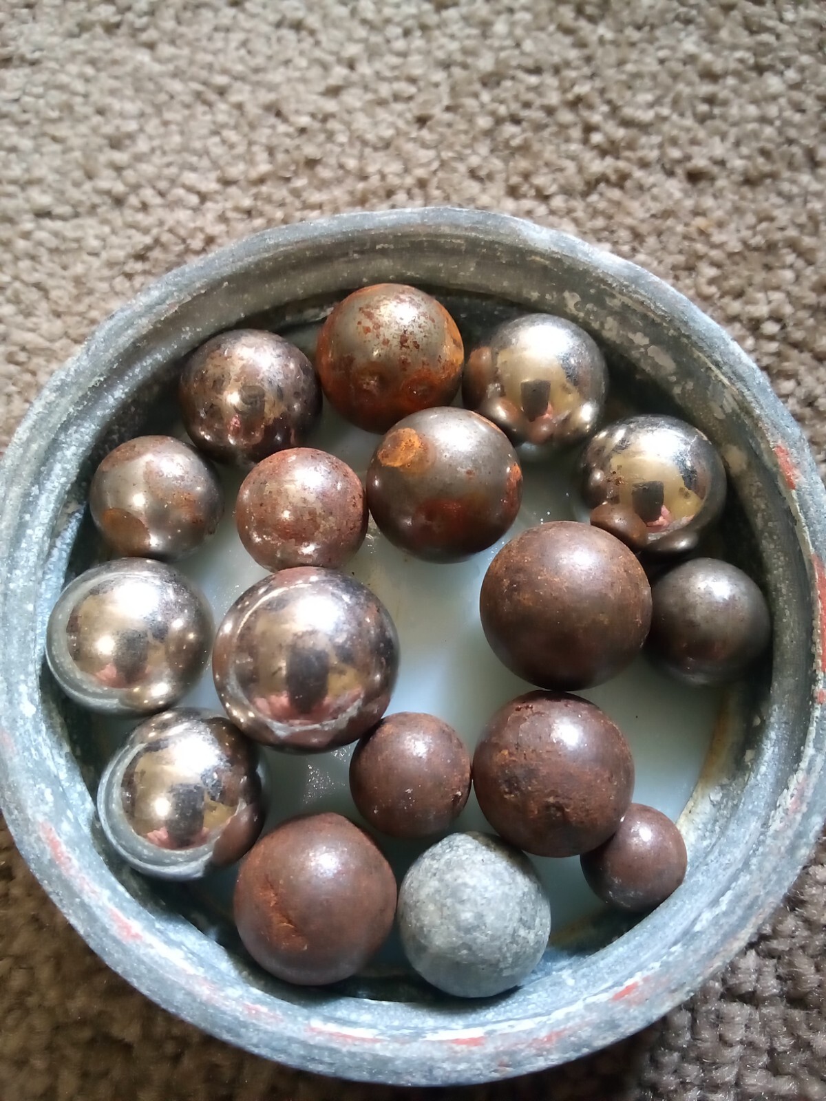 Pack Lot Of 16 Steelies Marbles | eBay